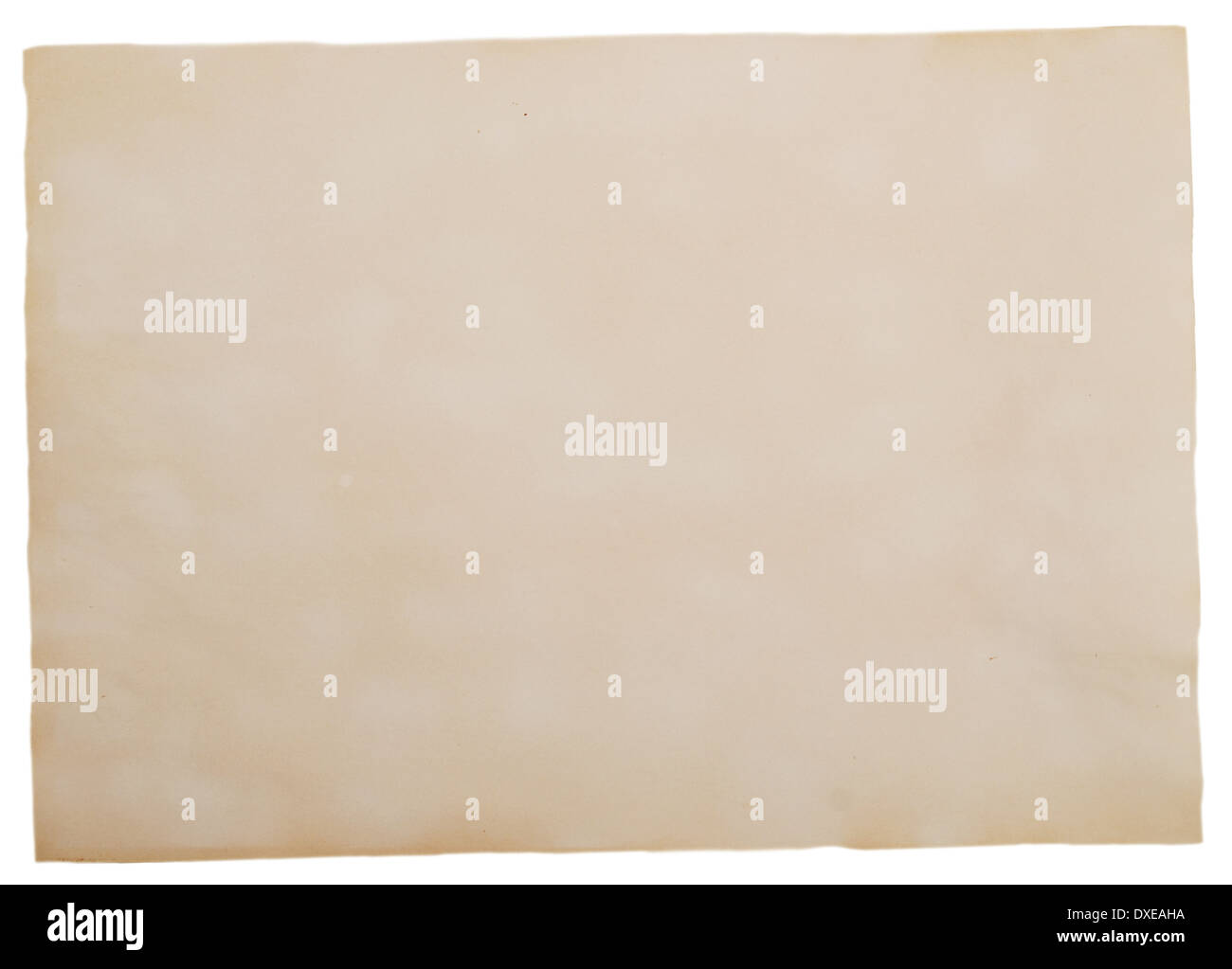old paper isolated on white Stock Photo - Alamy
