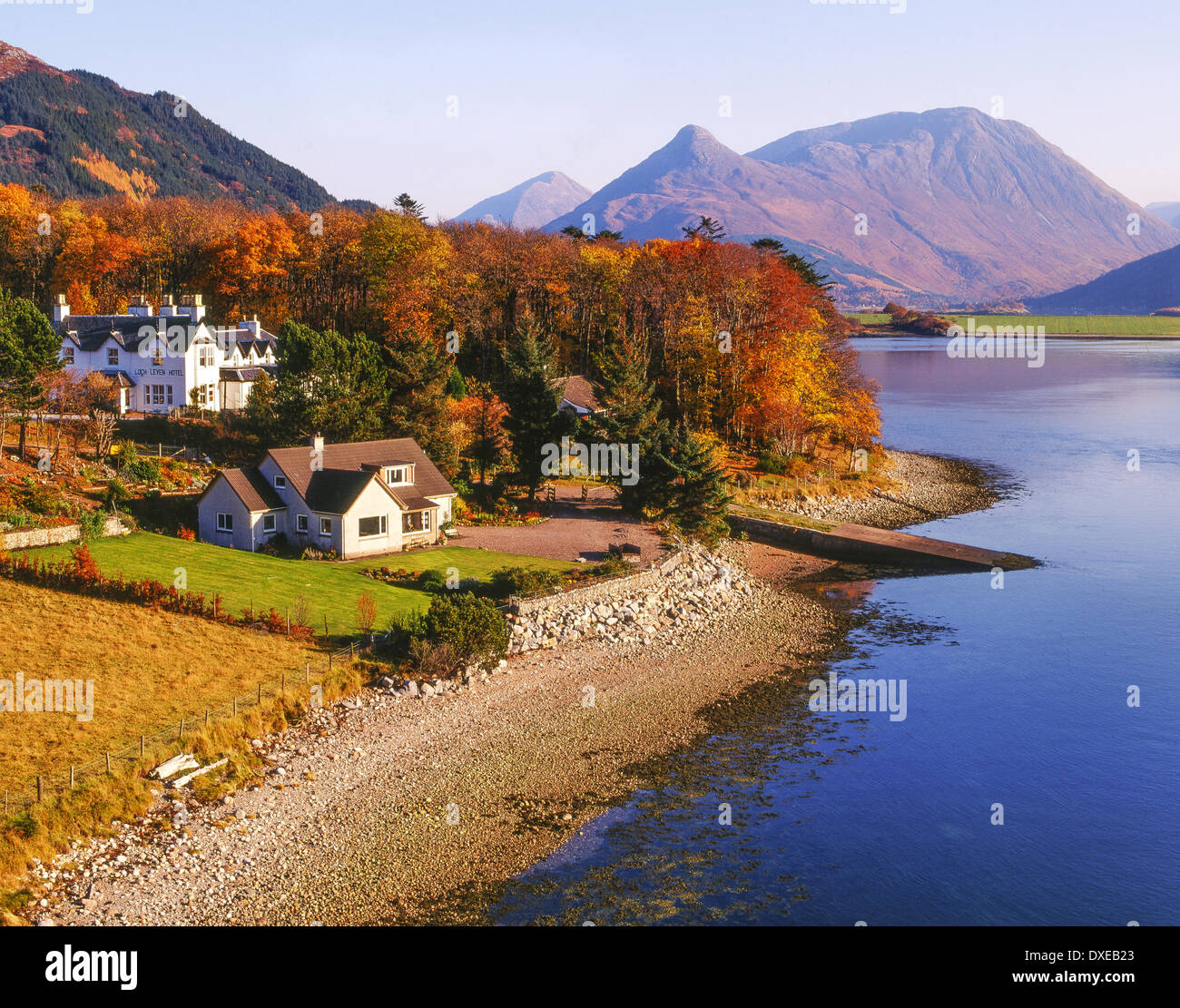 Autumn over the Pap of Glencoe, West Highlands Stock Photo - Alamy