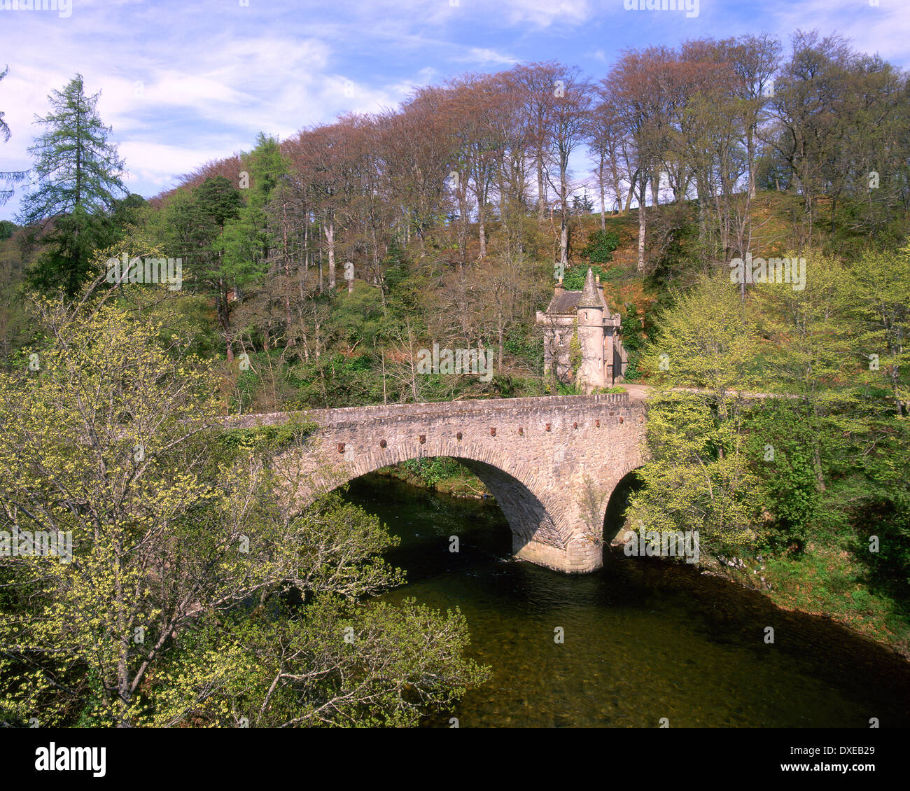 Avon bridge, river Avon, Morayshire Stock Photo - Alamy