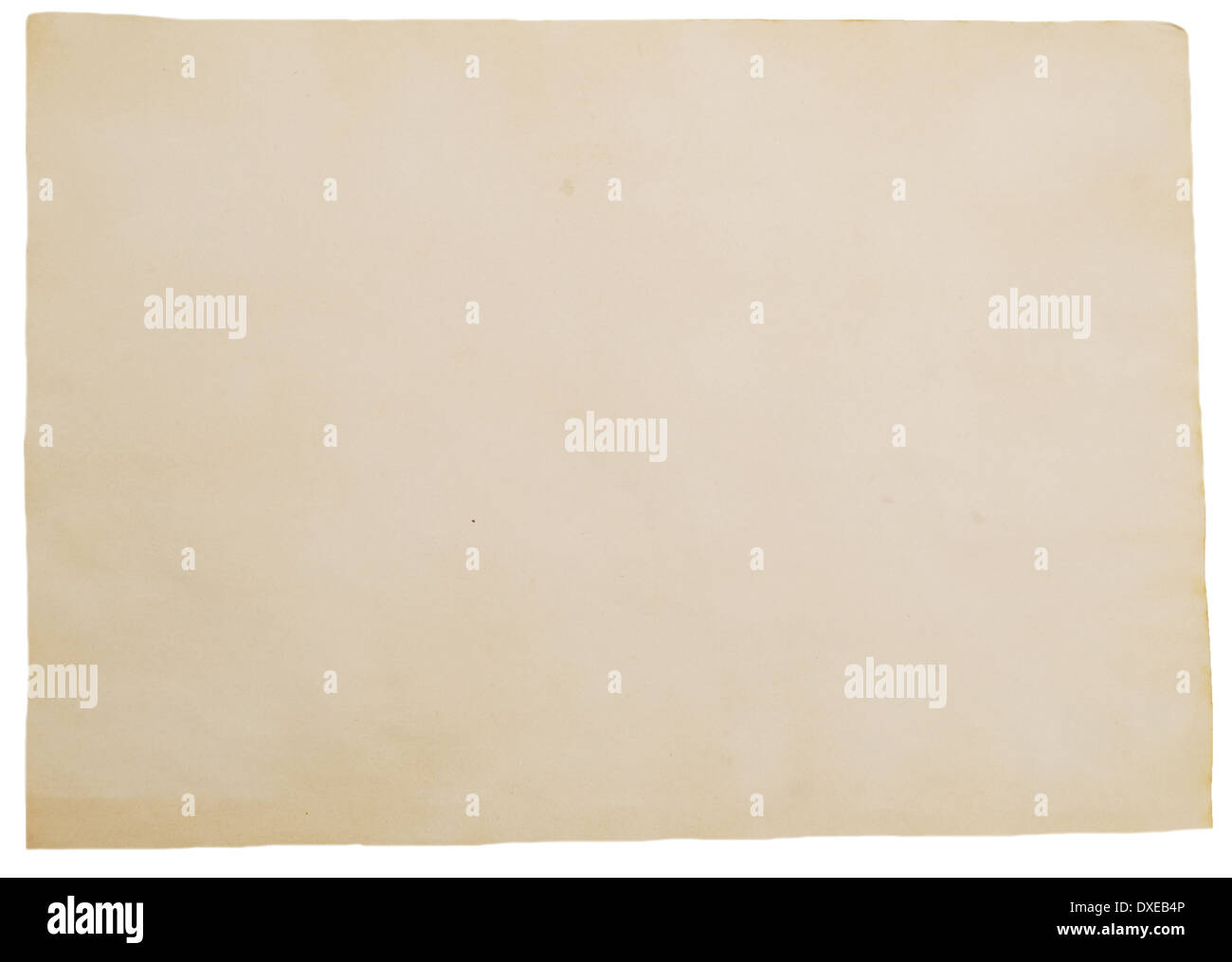 old paper isolated on white Stock Photo - Alamy