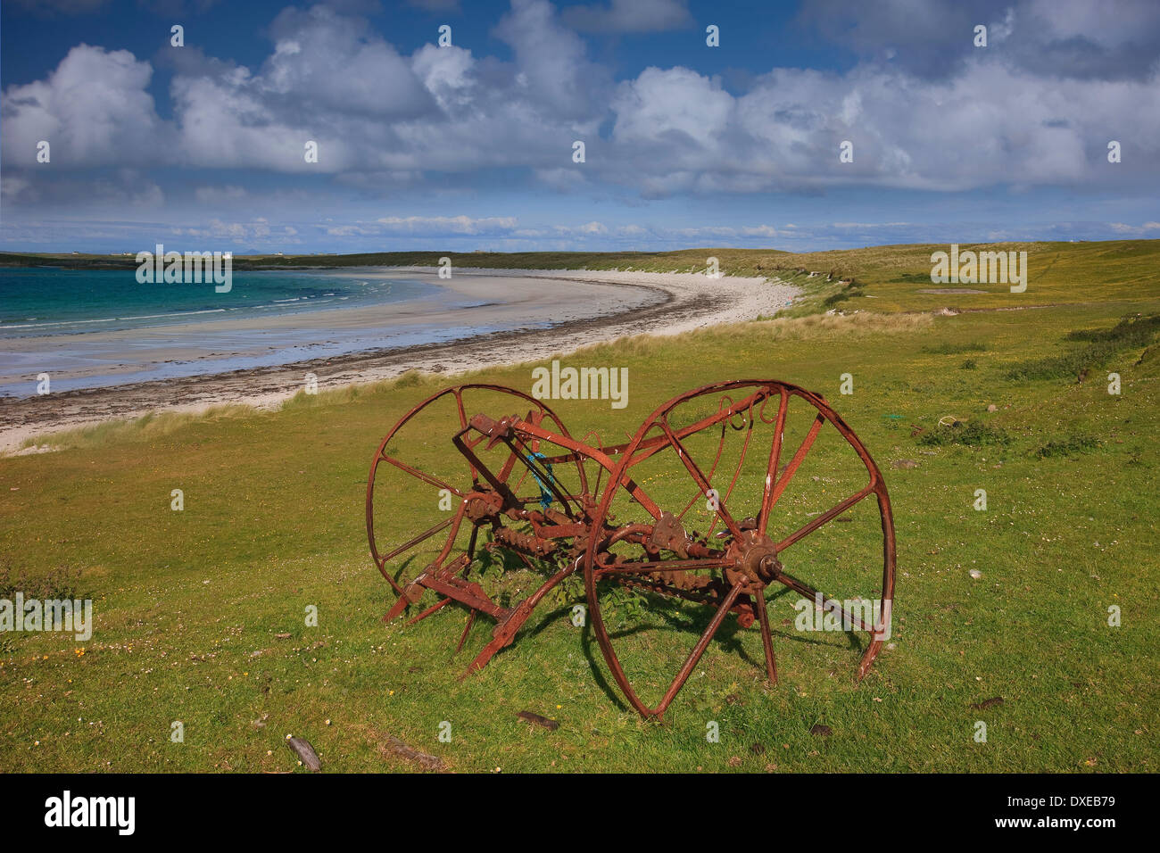 Tiree beach, Isle of Tiree, Hebrides Stock Photo - Alamy