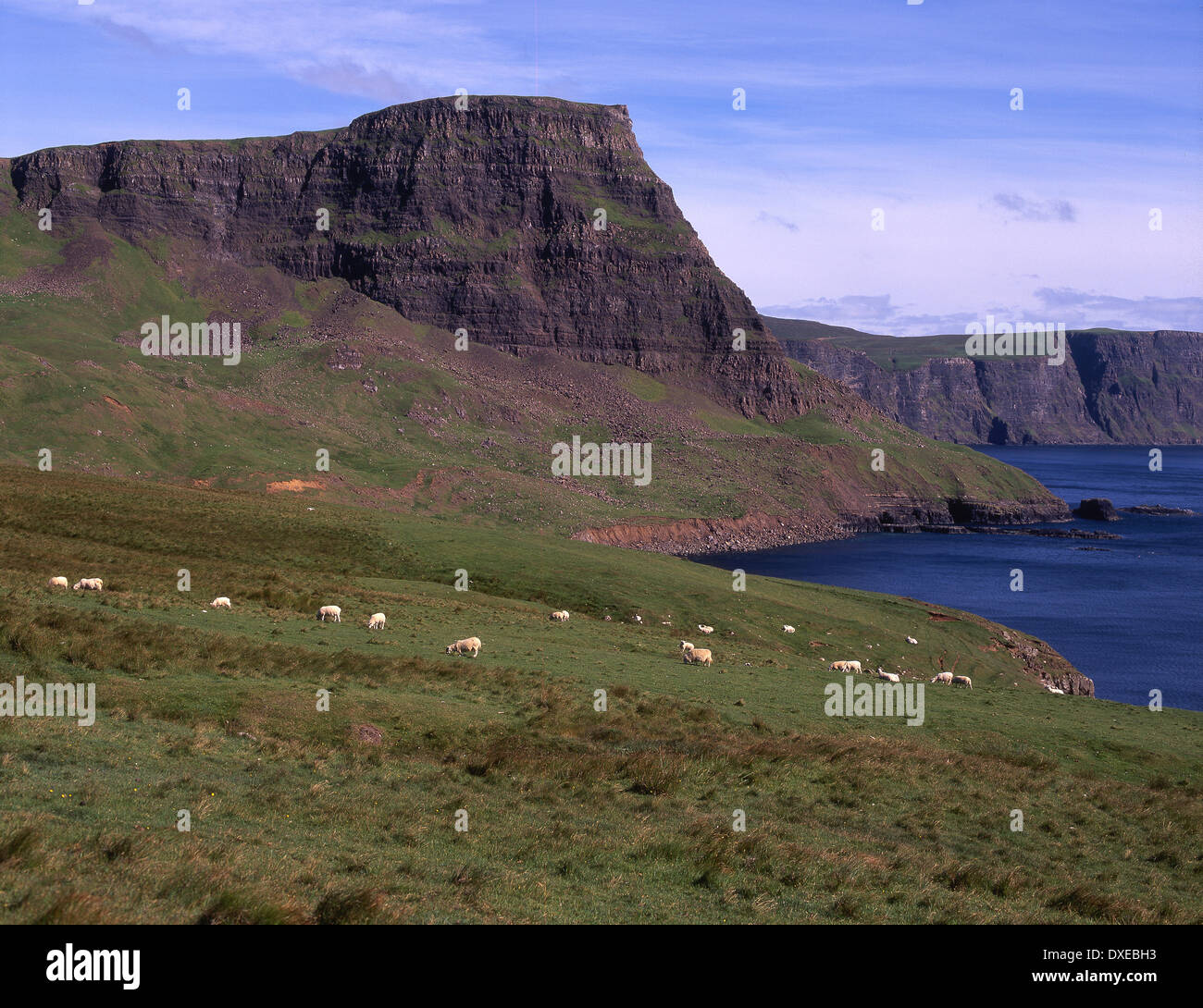waterstein head and moonen bay glendale,Skye Stock Photo - Alamy
