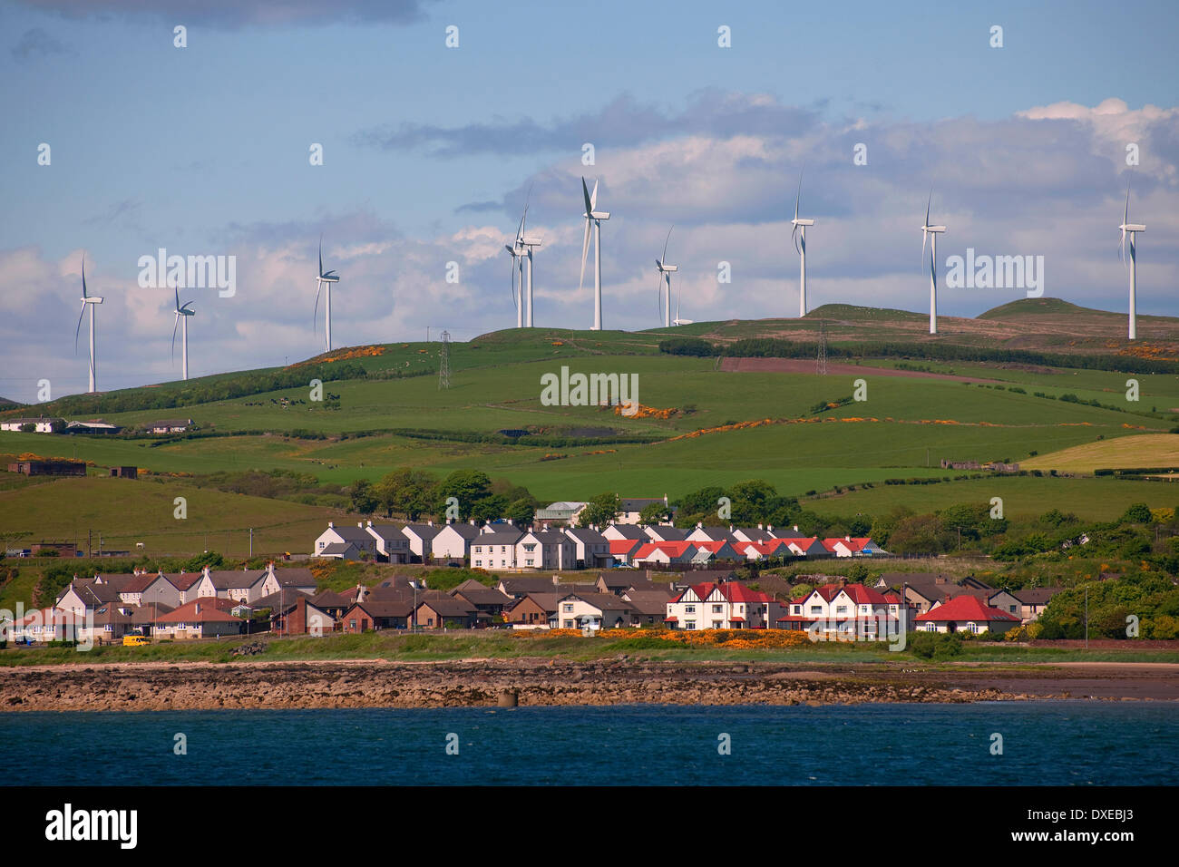 Ardrossan wind farm hi-res stock photography and images - Alamy