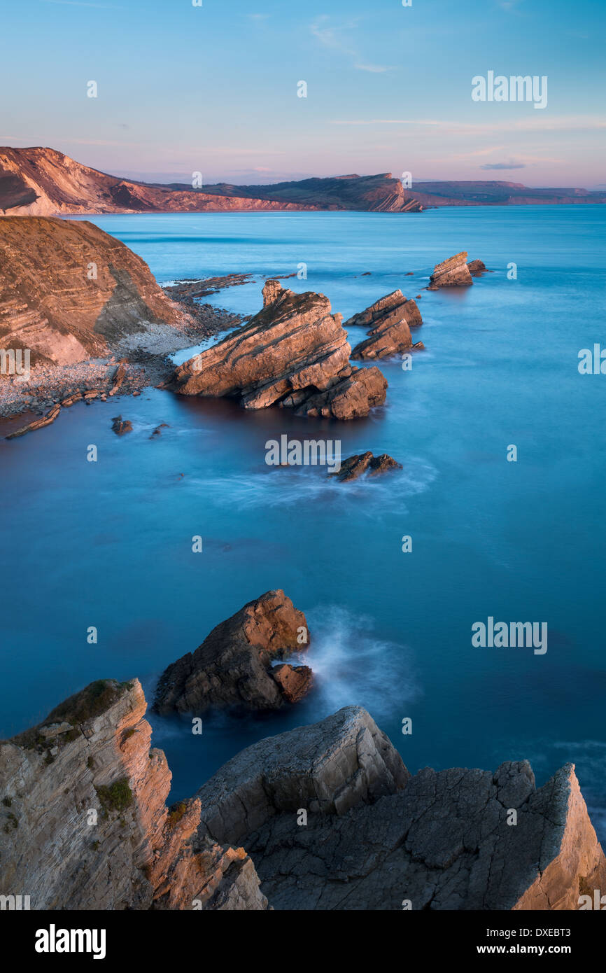 Mupe Bay, Jurassic Coast, Dorset, England, UK Stock Photo - Alamy