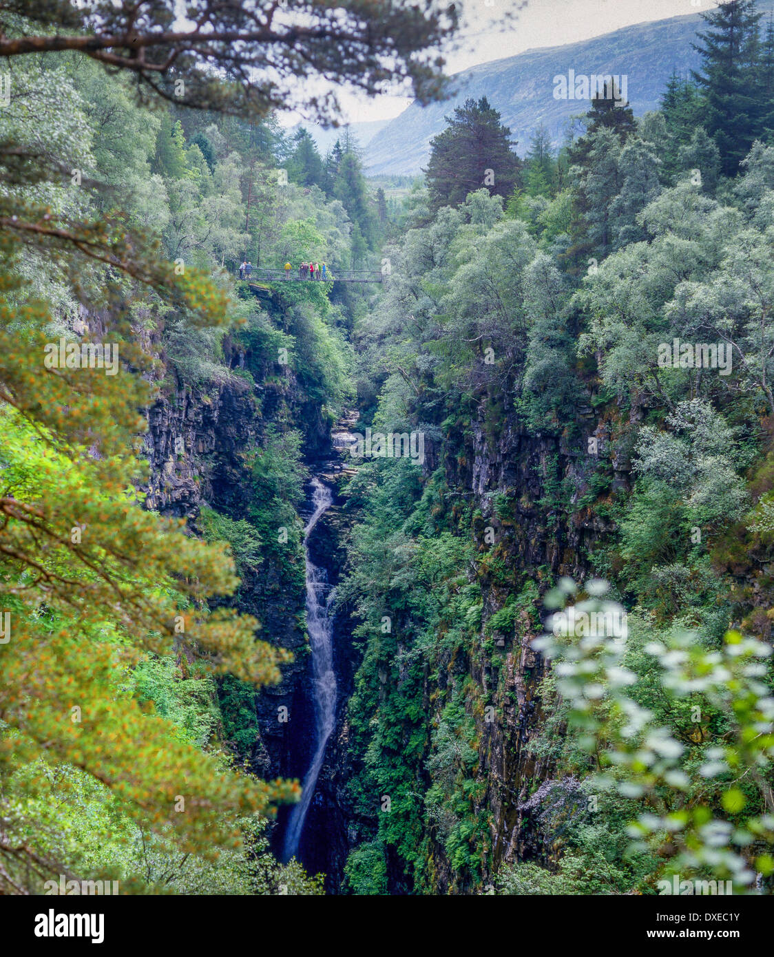 Corrieshalloch Gorge Near Ullapool High Resolution Stock Photography ...