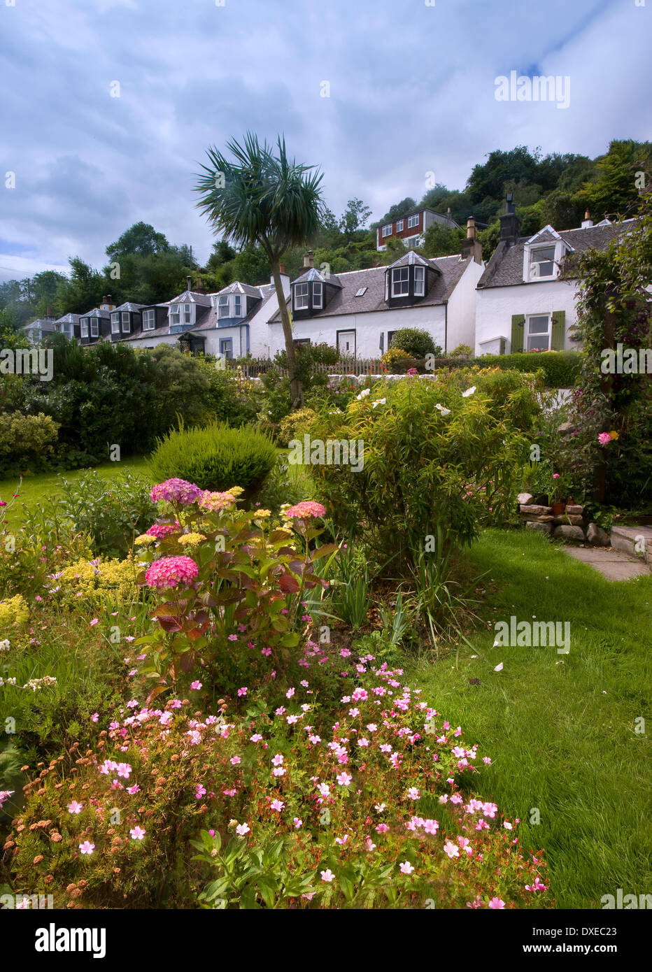 Corrie Village, isle of Arran Stock Photo - Alamy