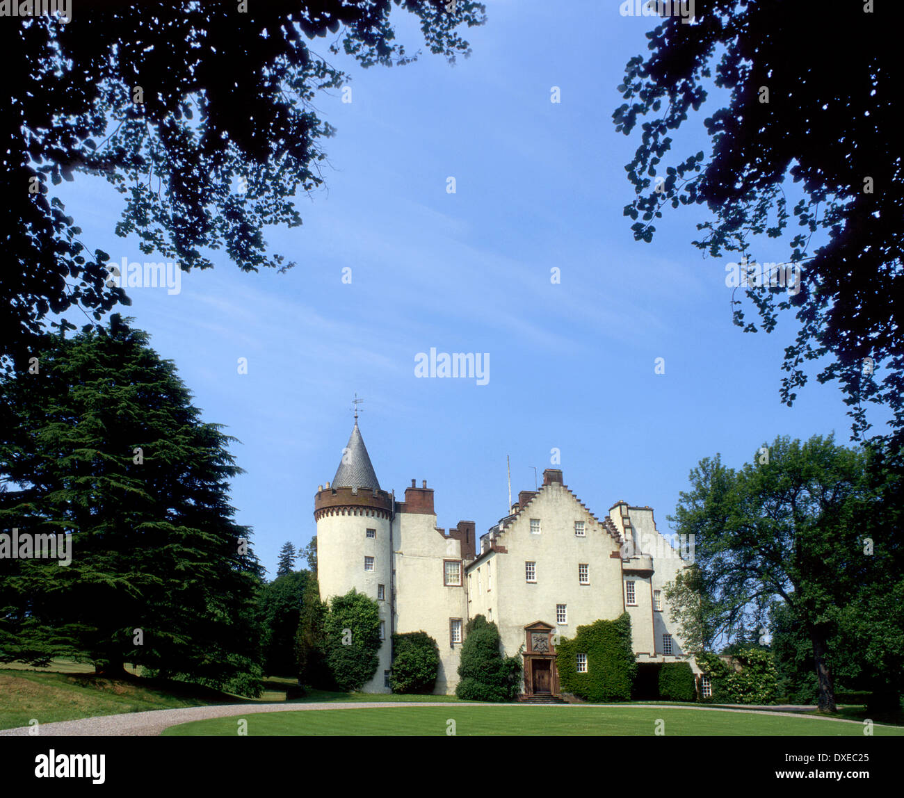 Cortachy castle angus hi-res stock photography and images - Alamy