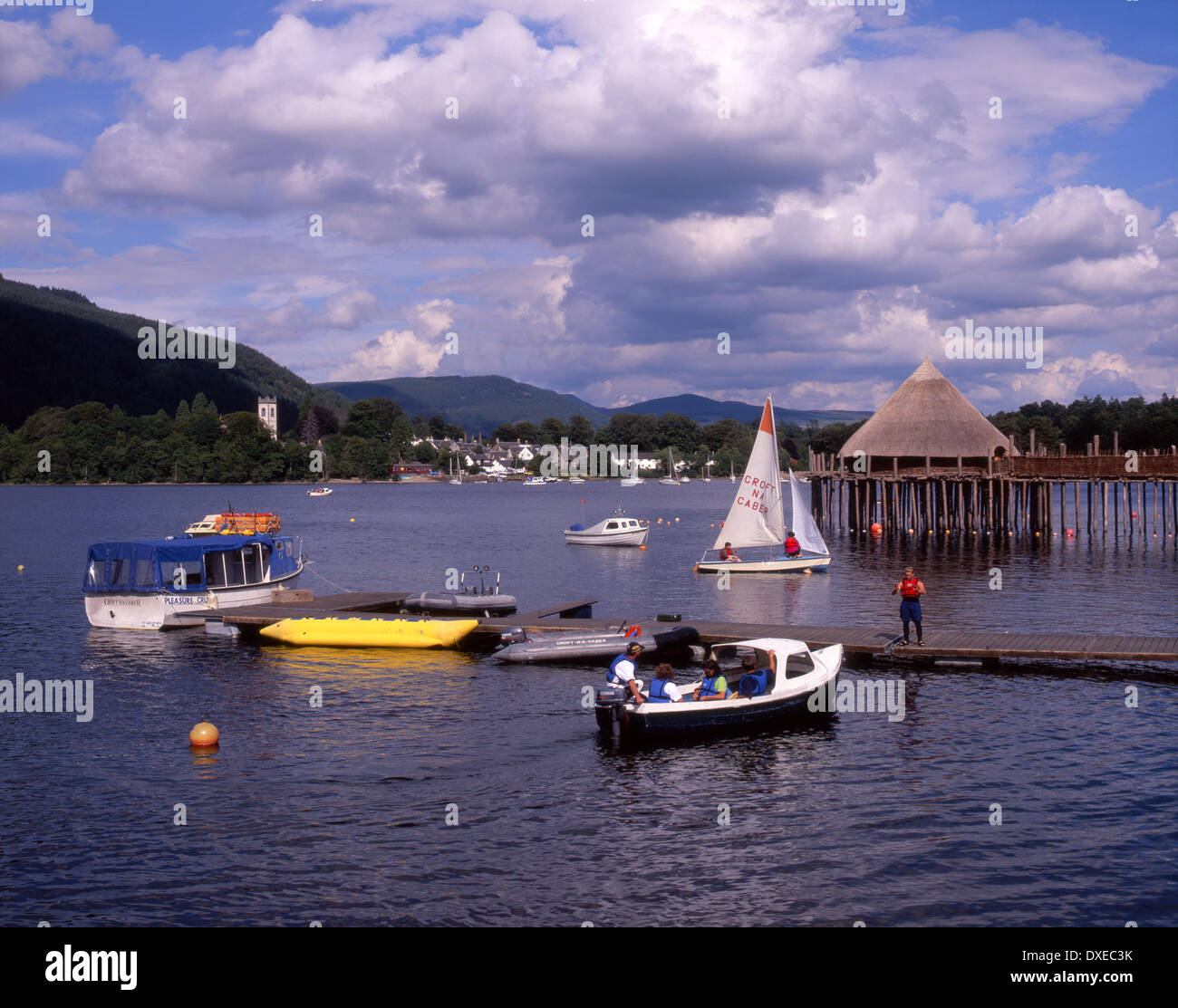 Crannog centre, Kenmore, Loch Tay, Perthshire Stock Photo - Alamy