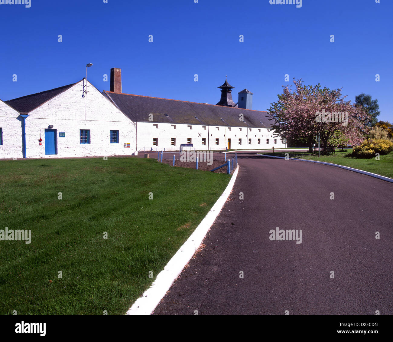 Dallas Dhu Distillery near Forres, An industrial museum in Moray Stock ...