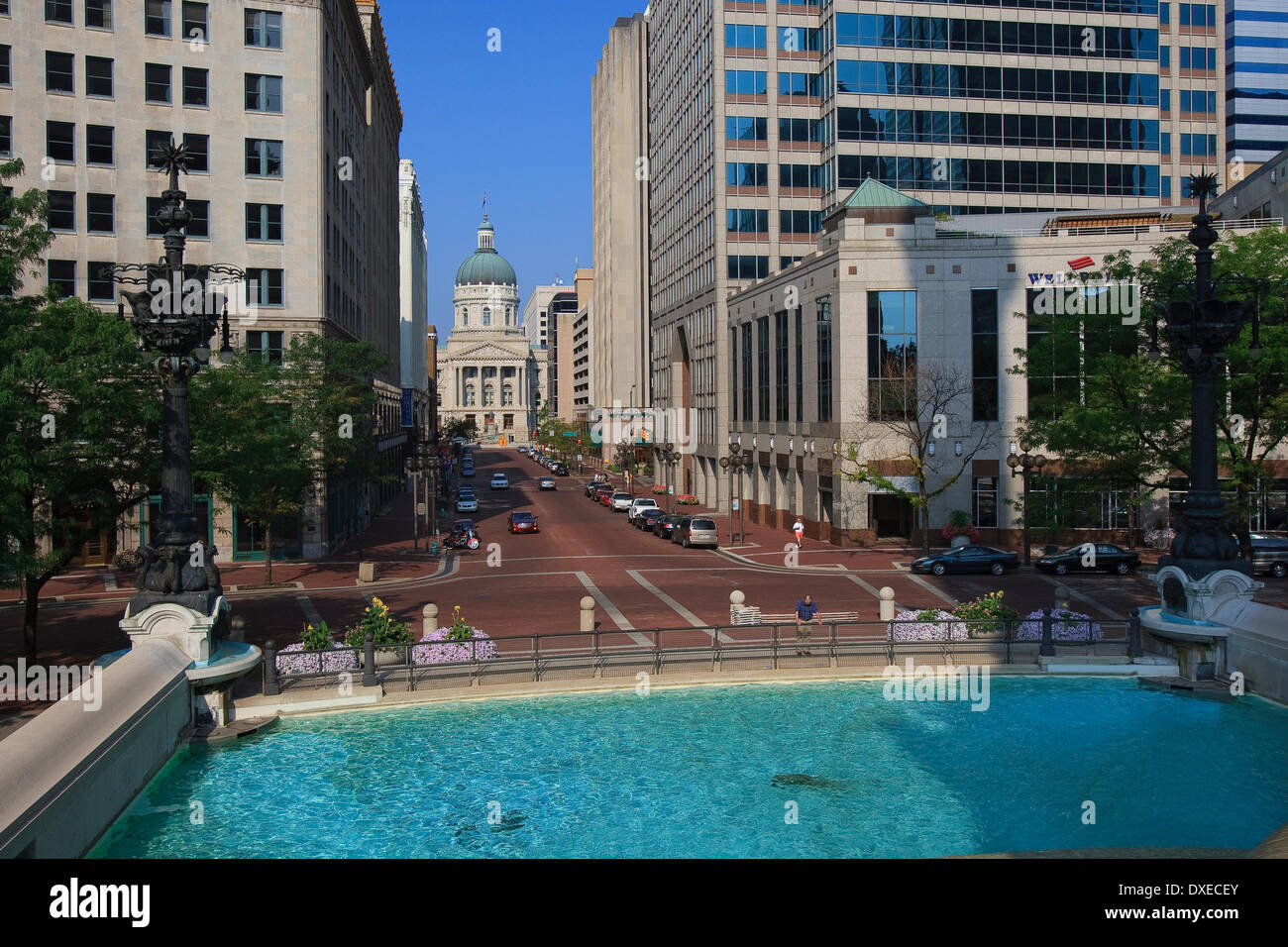 State Capitol building, Indianapolis, Indiana,USA Stock Photo - Alamy