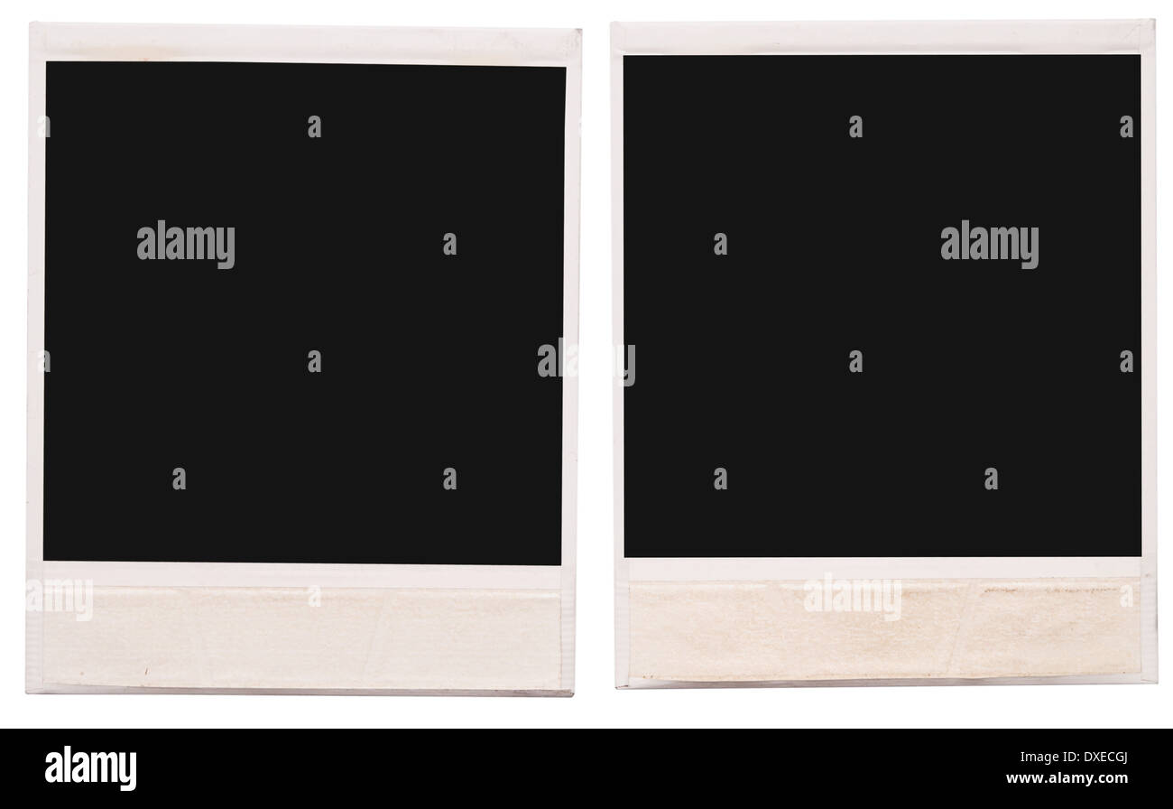 photo frames isolated on white Stock Photo - Alamy