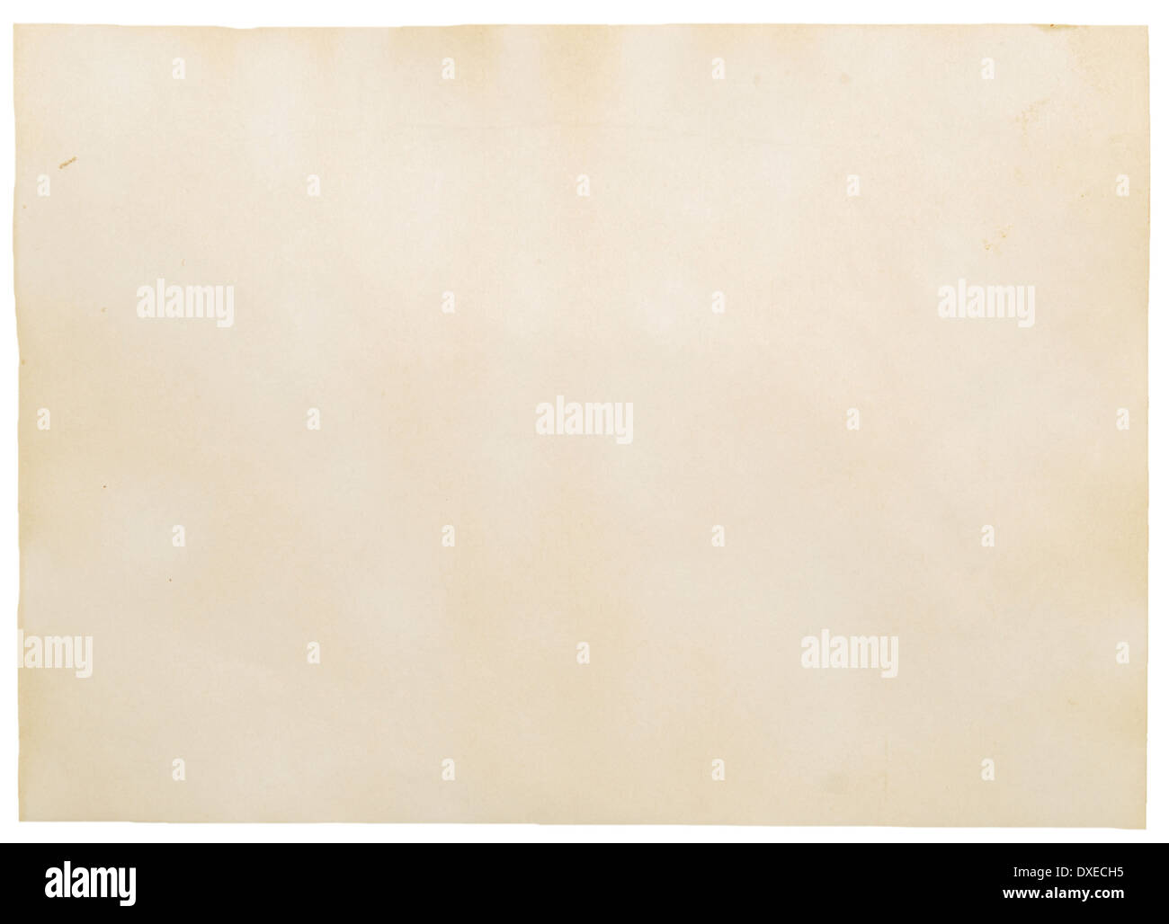 old paper isolated on white Stock Photo - Alamy