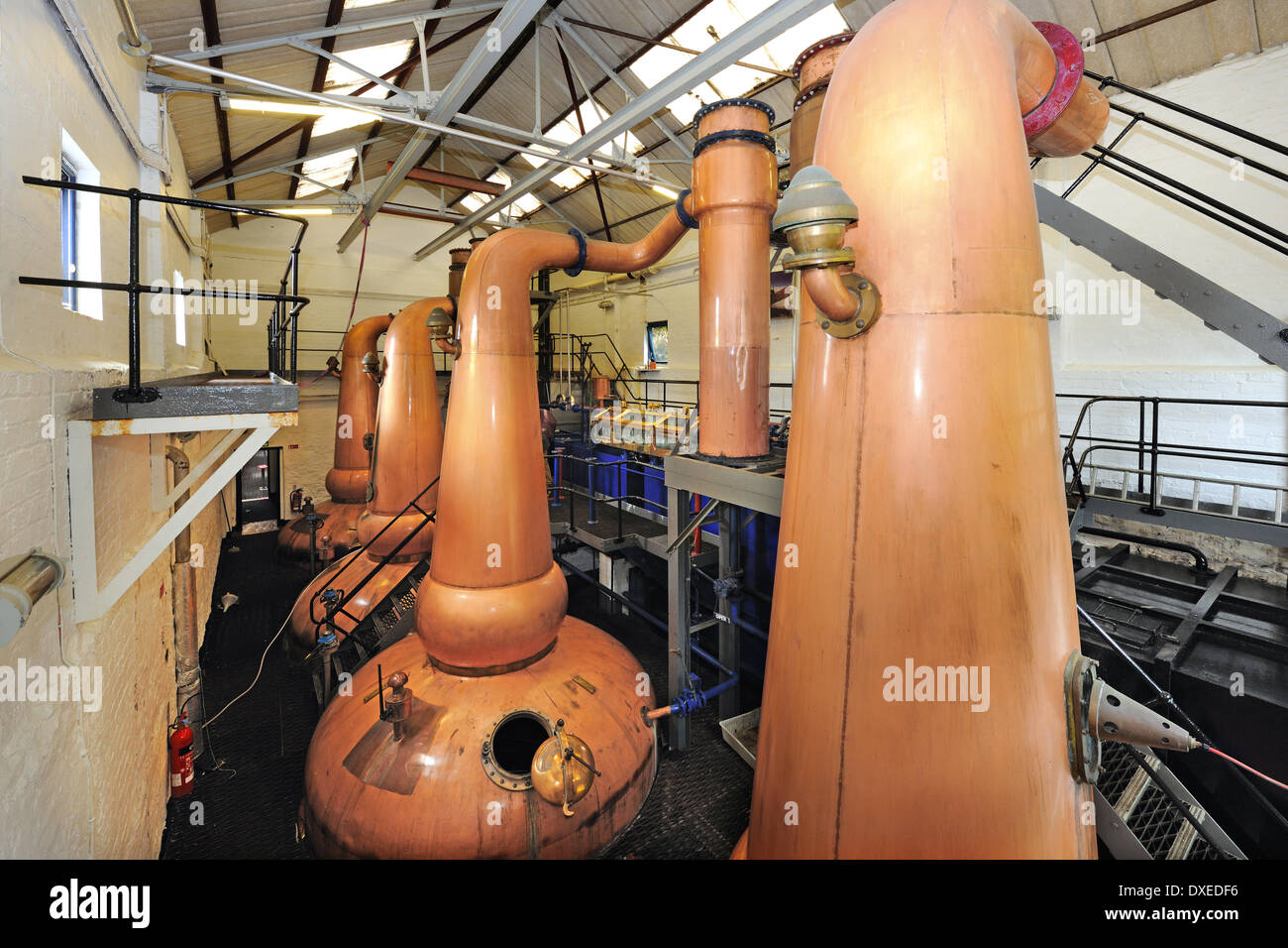 Tobermory Distillery, isle of Mull Stock Photo - Alamy