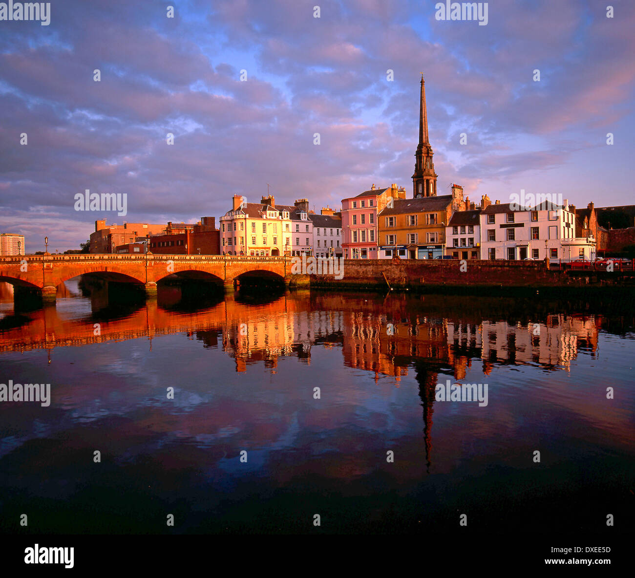 Ayr town centre river ayr hi-res stock photography and images - Alamy