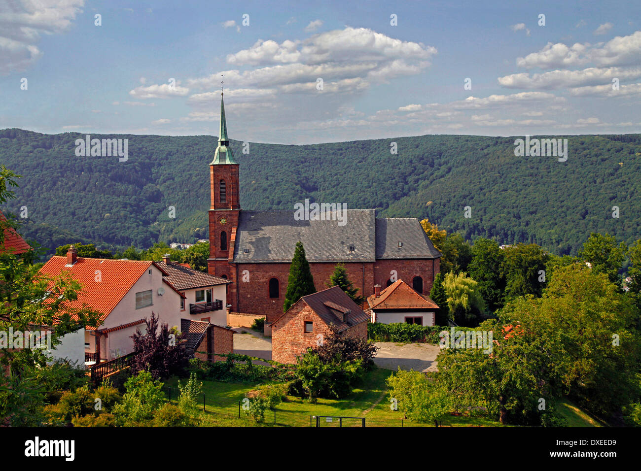 catholic church built 1734-1737 bell tower 1864 Dilsberg part of ...