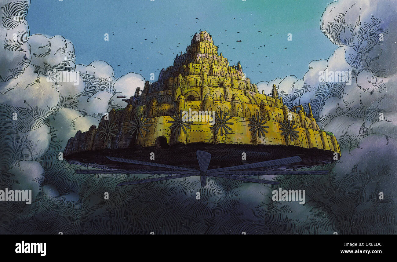 Tenkû no shiro Rapyuta Stock Photo - Alamy