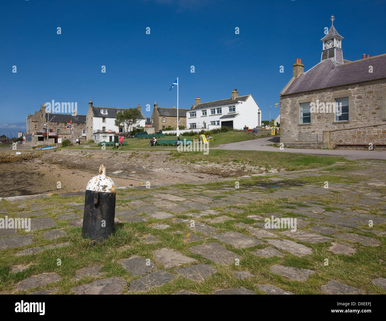 Findhorn seafront from pier, Moray, N/E Scotland Stock Photo - Alamy