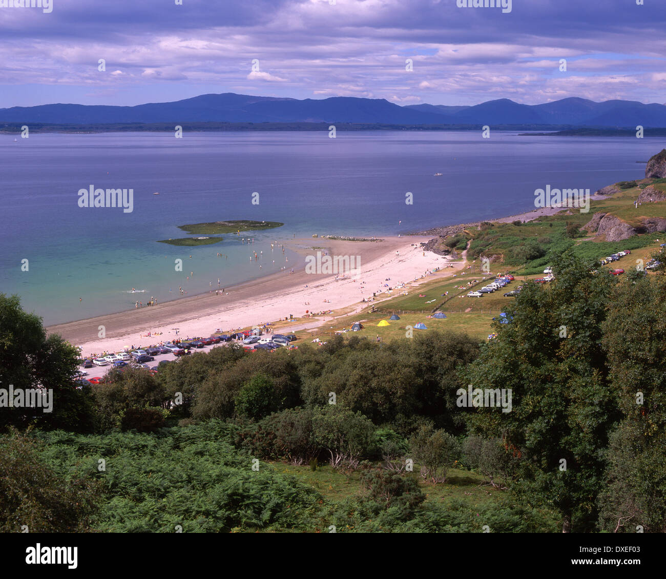 Ganavan sands by Oban, Argyll Stock Photo - Alamy