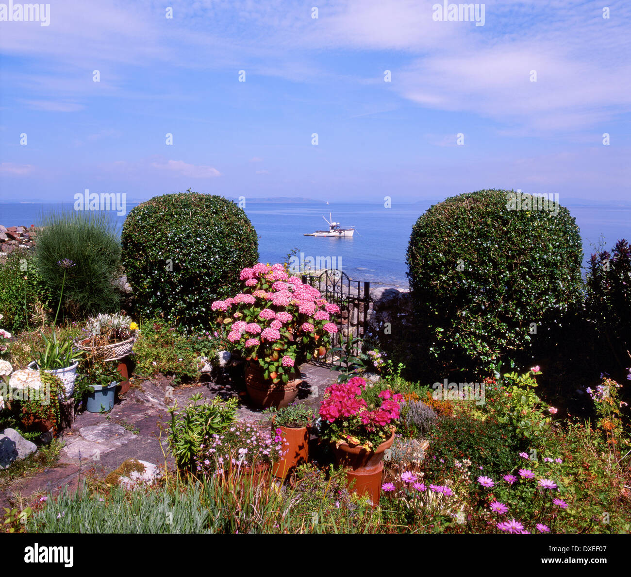 Corrie Village Corrie Arran Isle Arran Stock Photos & Corrie Village ...