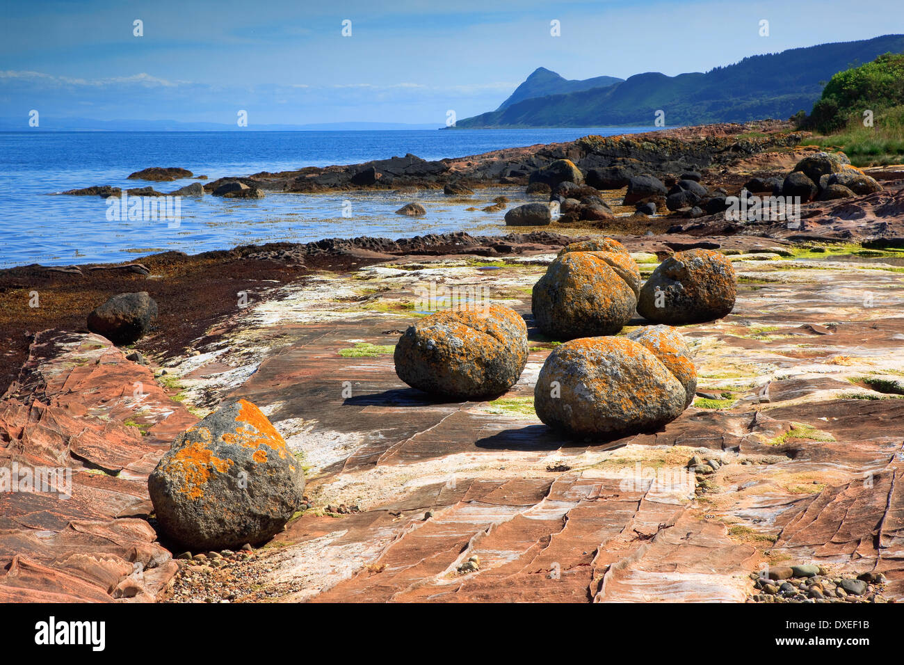 Corrie Village Corrie Arran Isle Arran High Resolution Stock ...