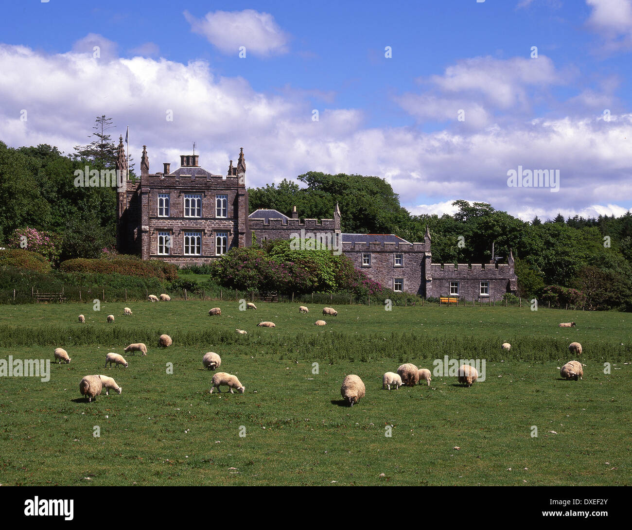 Glenbarr castle hi-res stock photography and images - Alamy