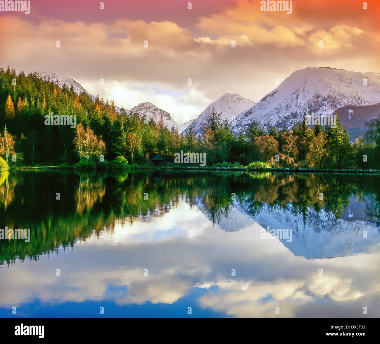 The Lochan trail, Glencoe, West Highlands Stock Photo - Alamy