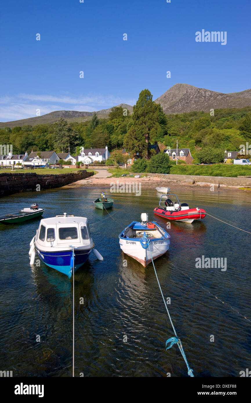 Corrie village corrie arran isle arran hi-res stock photography and ...