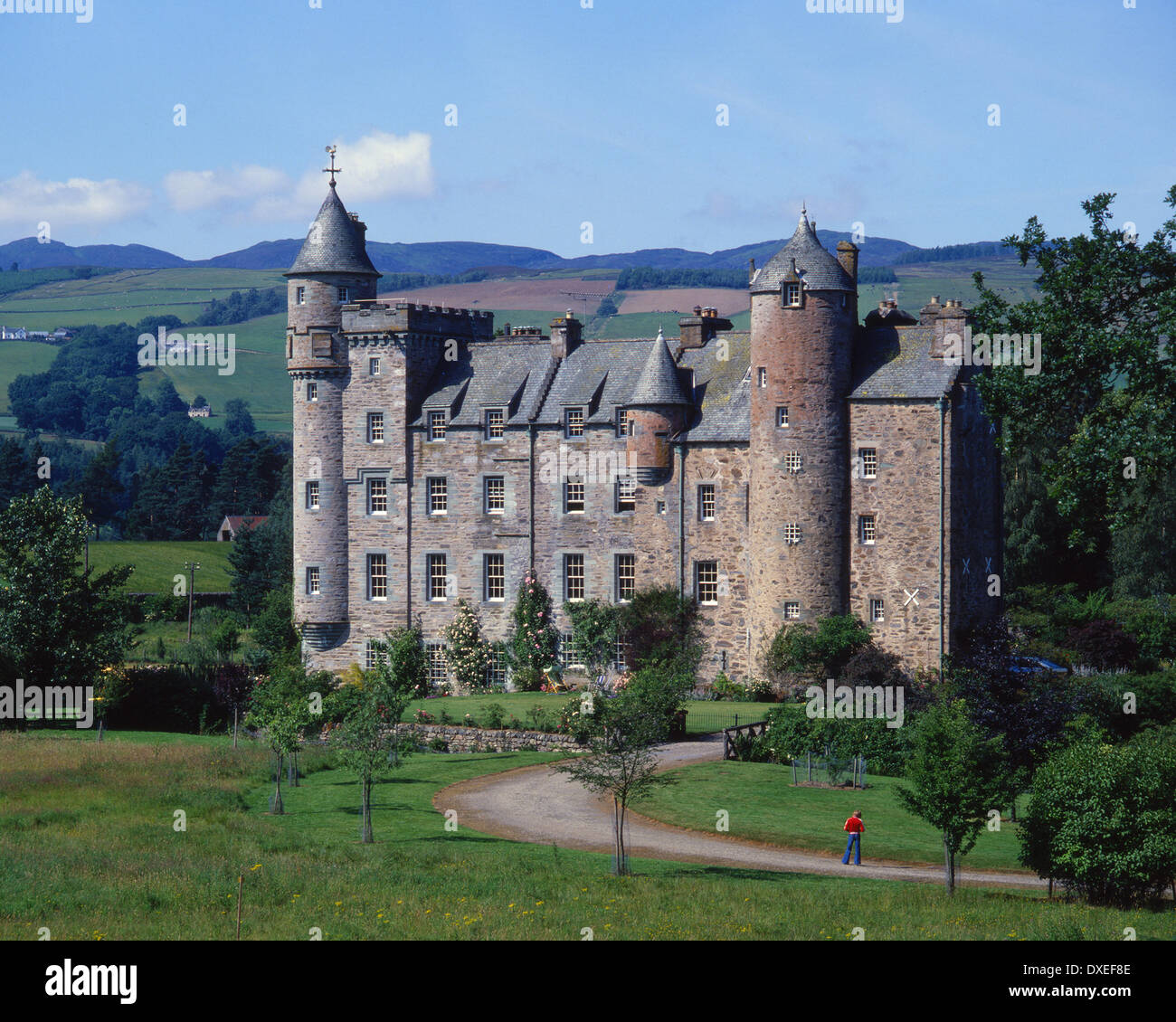 Z plan country mansion hi-res stock photography and images - Alamy