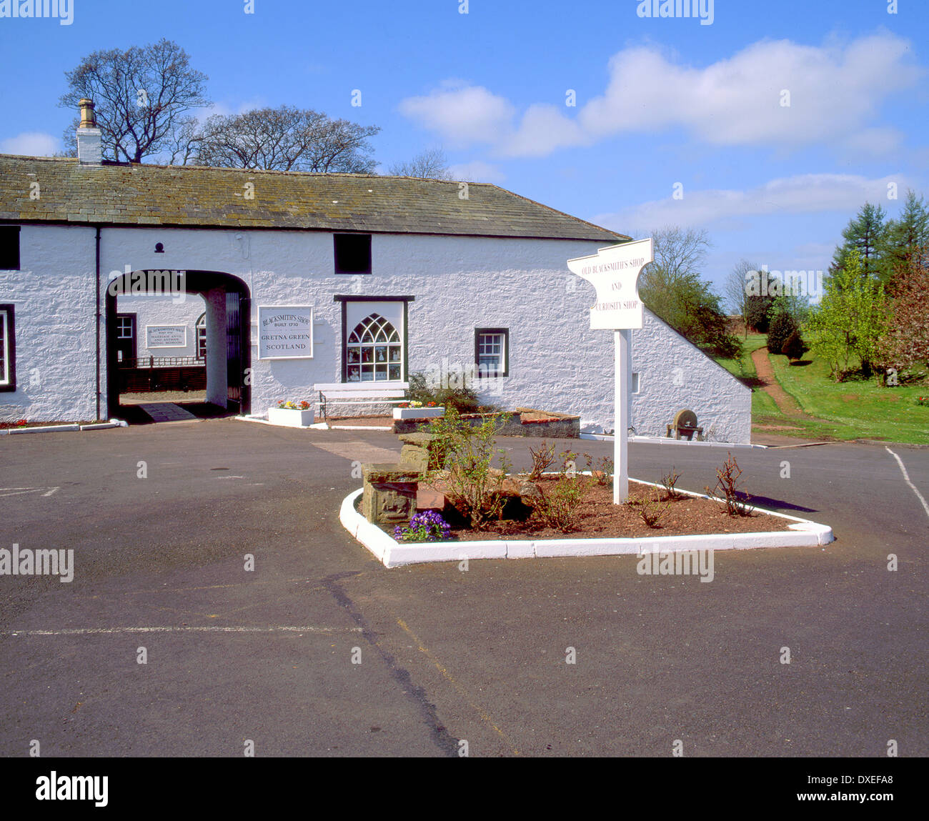 Blacksmith's anvil gretna hi-res stock photography and images - Alamy