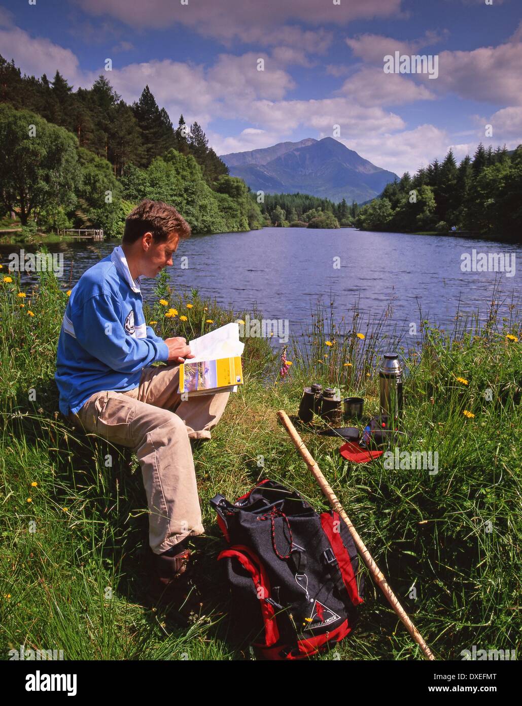 Portrait lochan trail hi-res stock photography and images - Alamy