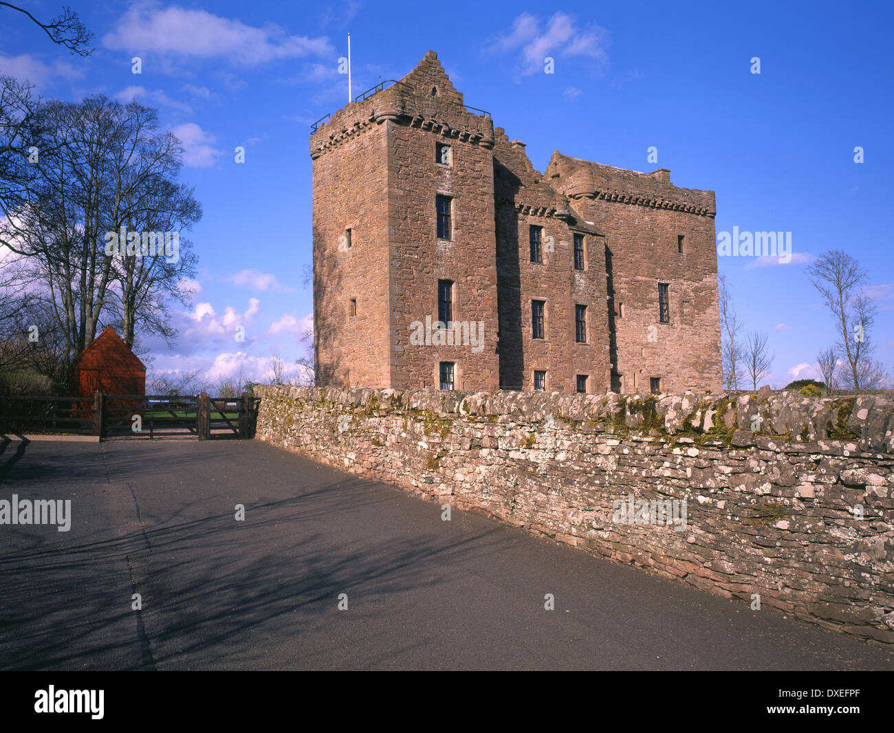 Hunting Tower, originally " House of Ruthven", a 15th century house nr ...