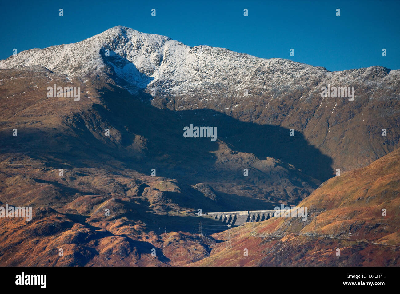 Cruachan Hydro Electric Dam, Ben Cruchan, Argyll Stock Photo - Alamy