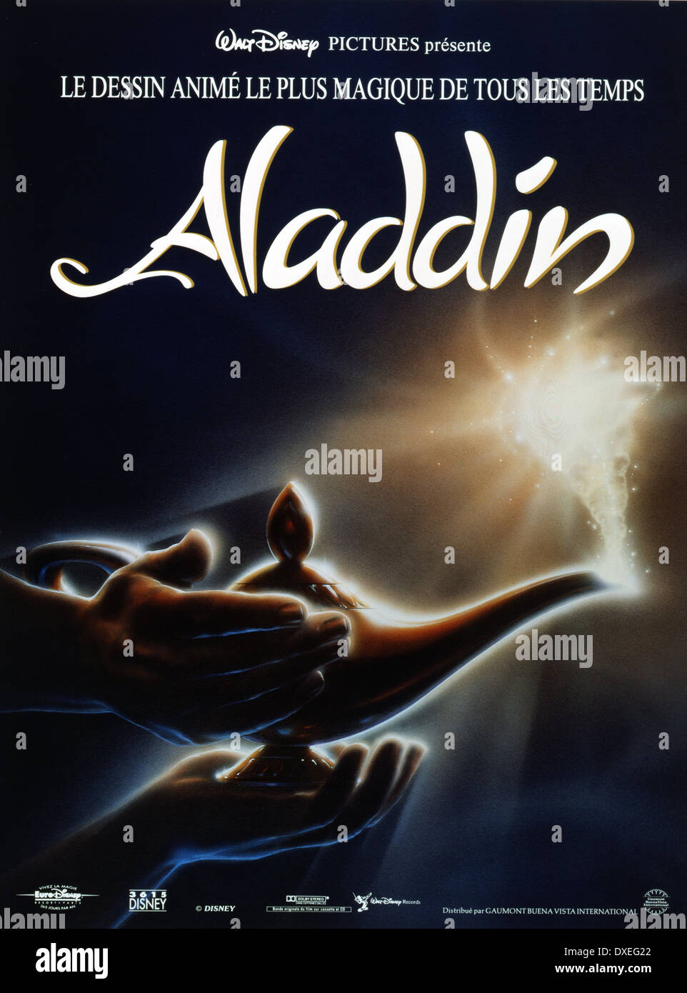 Aladdin poster hi-res stock photography and images - Alamy