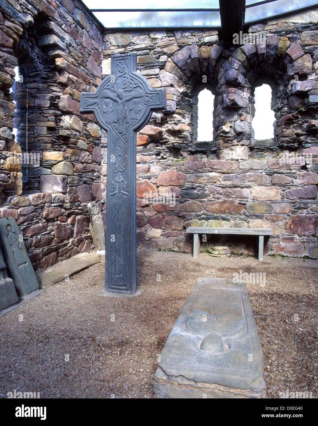 Medieval sculptured slabs hi-res stock photography and images - Alamy