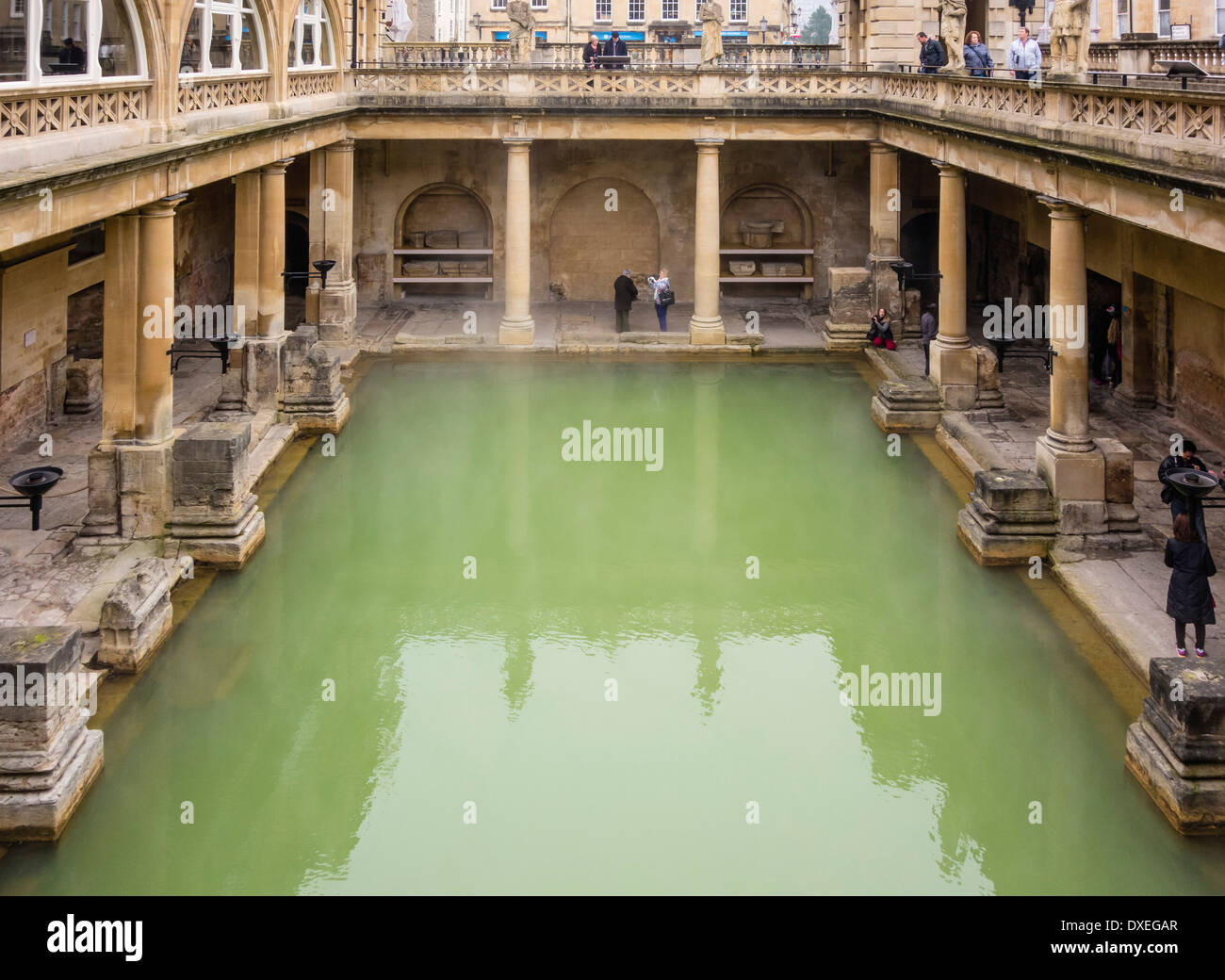 Historic roman baths hi-res stock photography and images - Alamy