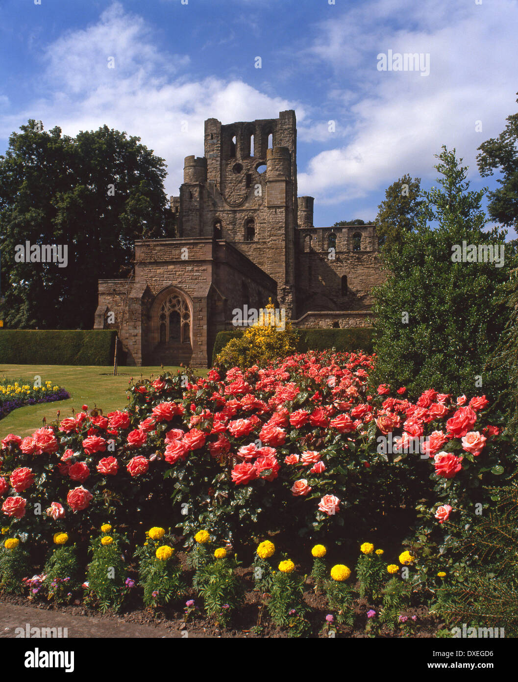 Kelso abbey, Scottish Borders Stock Photo - Alamy