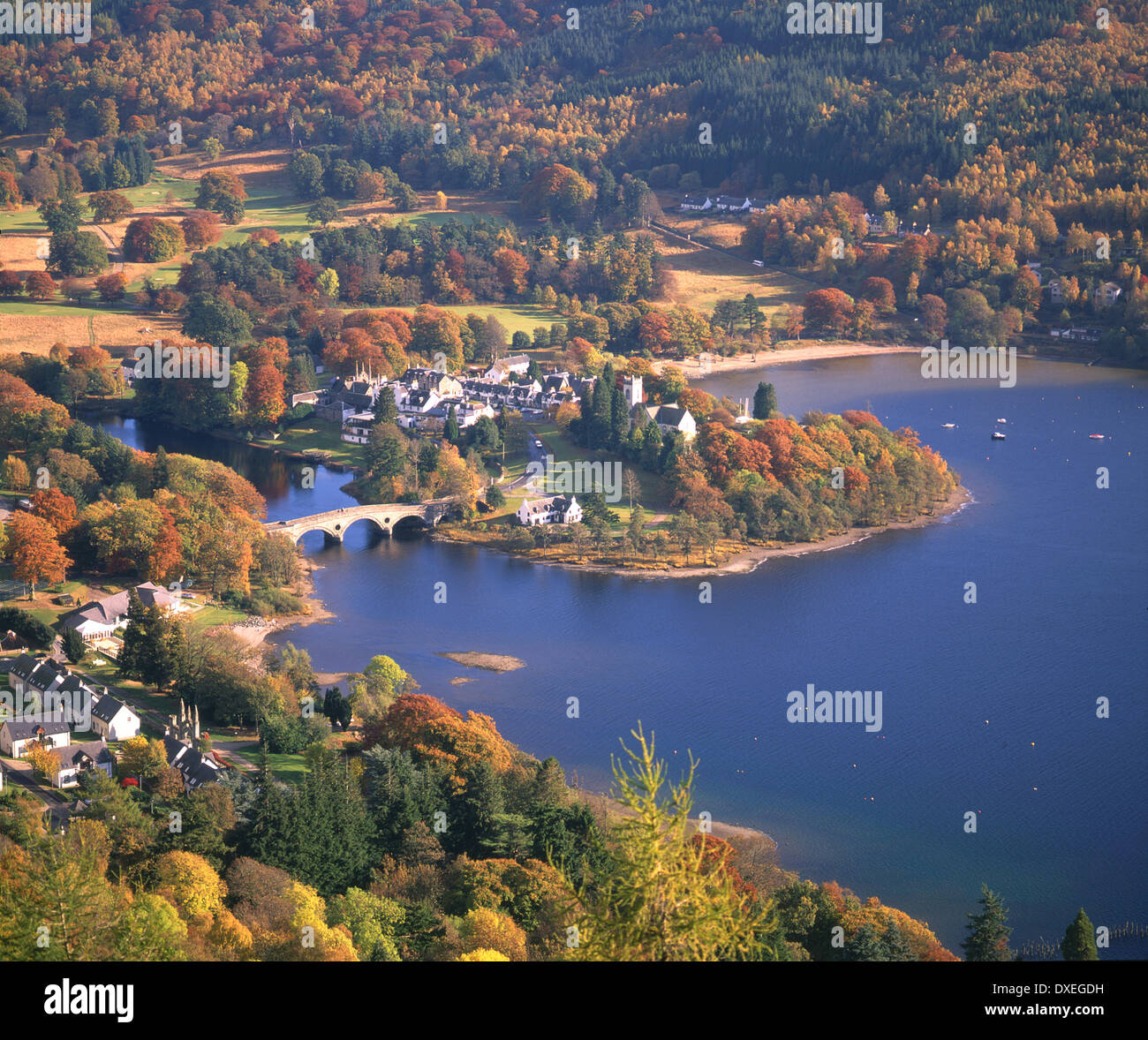 Loch tay aerial hi-res stock photography and images - Alamy