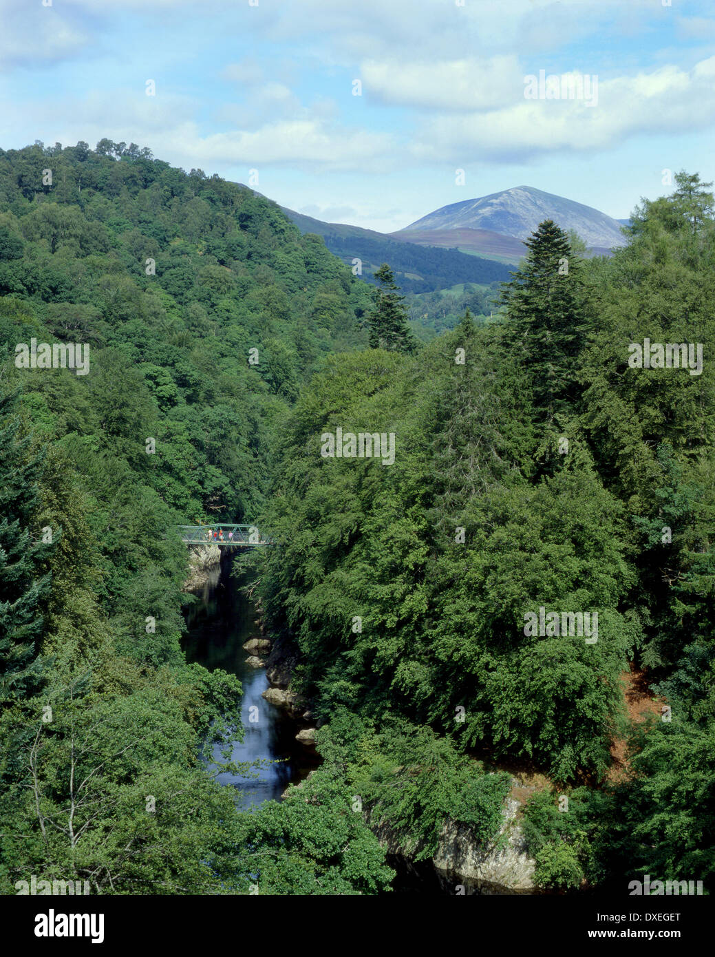 The river Garry in Killiecrankie gorge, Perthshire Stock Photo - Alamy