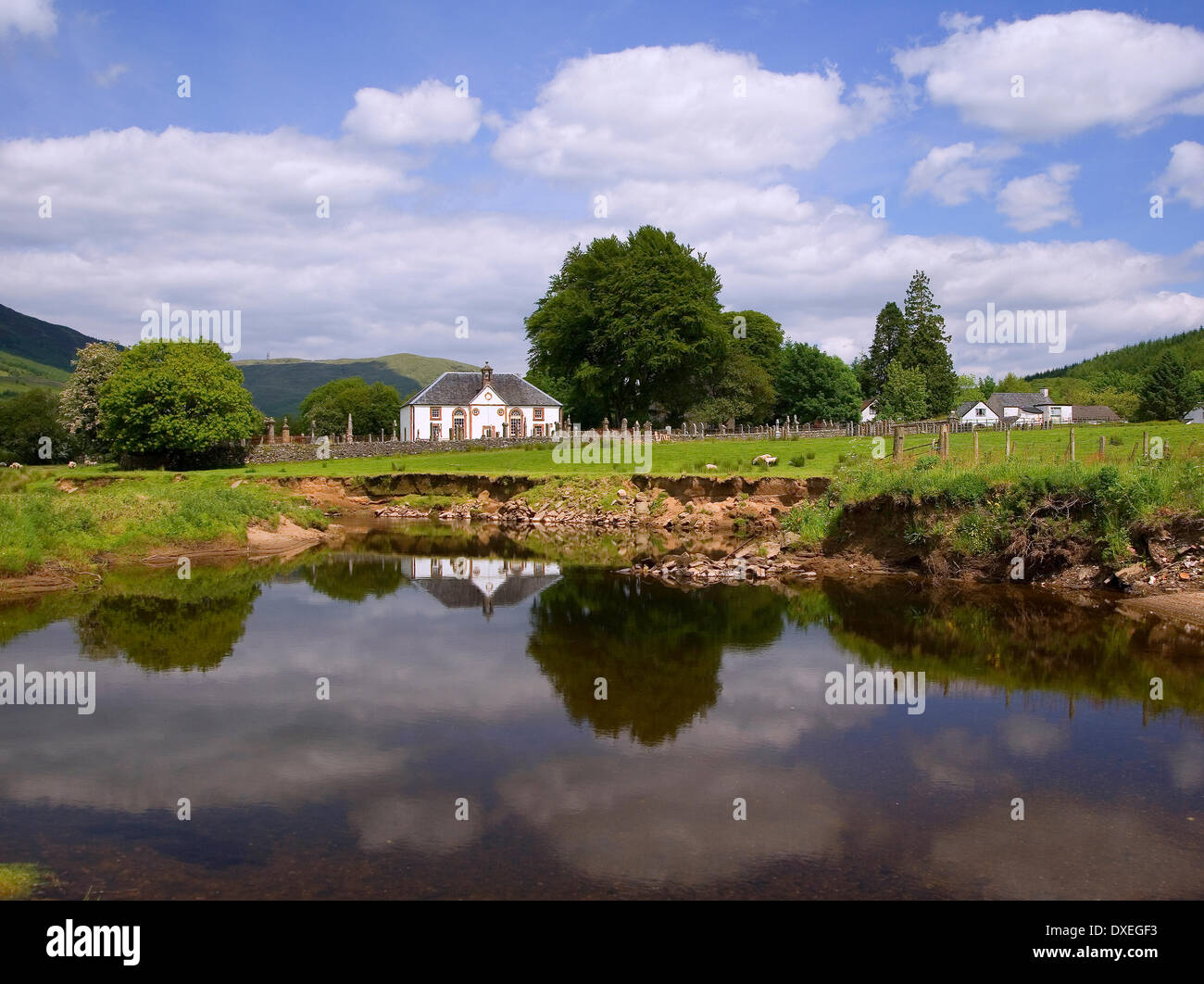 Kilmodan Church, Glendaruel, Argyll Stock Photo - Alamy