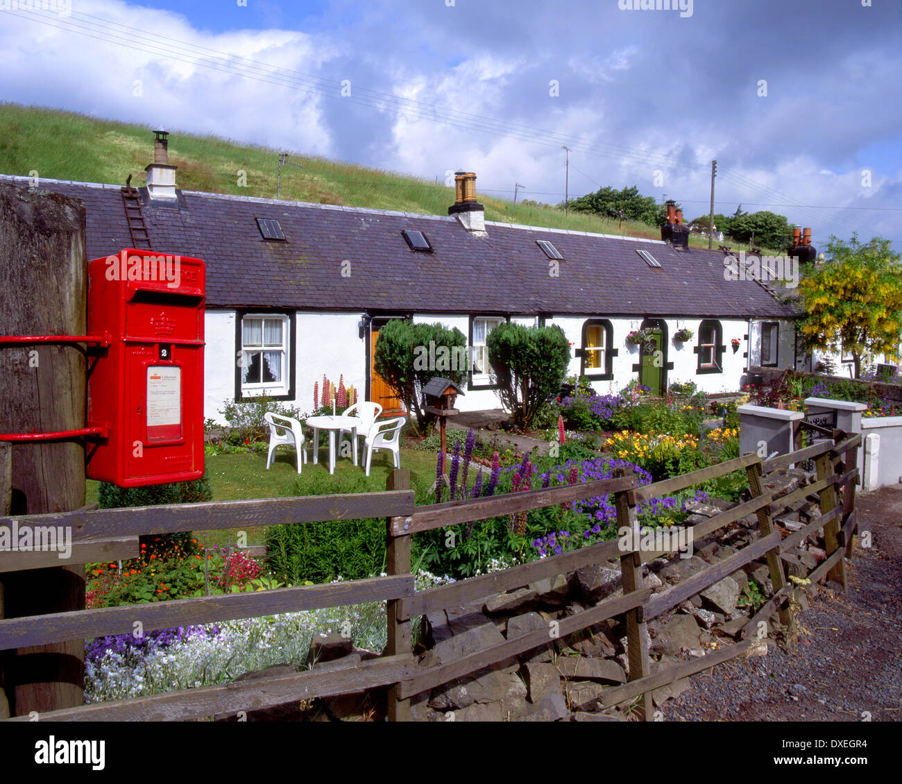 Leadhills village in south lanarkshire ,scotlands second highest ...