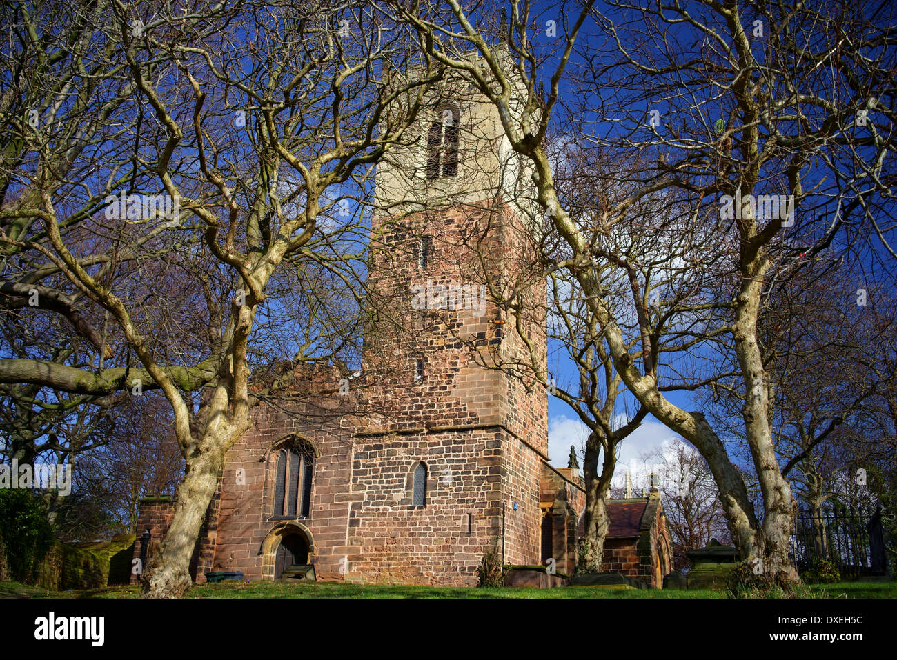 UK,South Yorkshire,Treeton,St Helens Church Stock Photo - Alamy