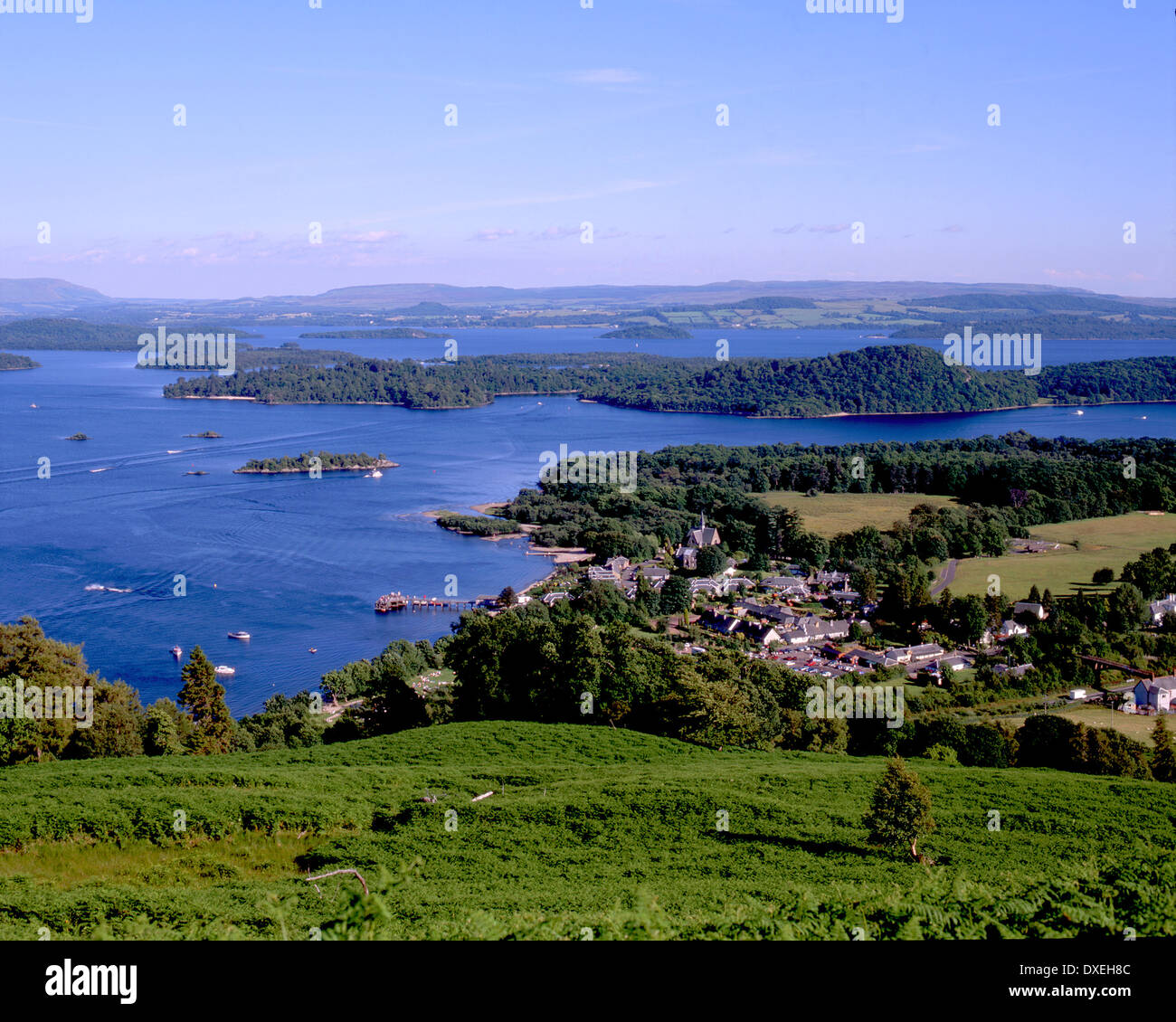 Luss scotland aerial hi-res stock photography and images - Alamy