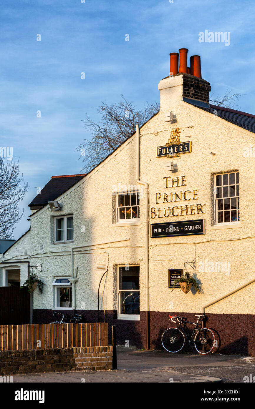 The Prince Blucher - a traditional English pub of Fullers Brewery in ...