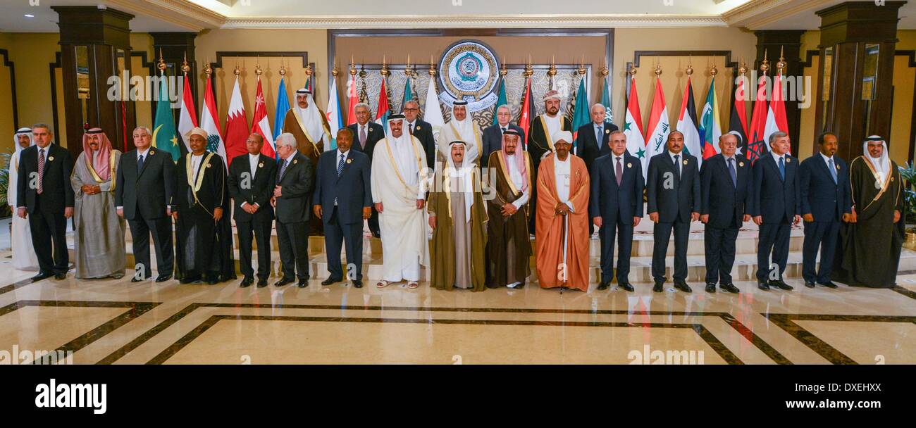 Kuwait City, Kuwait. 25th Mar, 2014. Leaders and representatives from ...