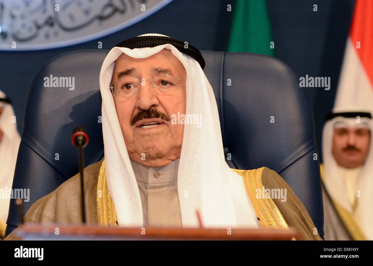 Sheikh sabah al ahmad al jaber al sabah hi-res stock photography and ...