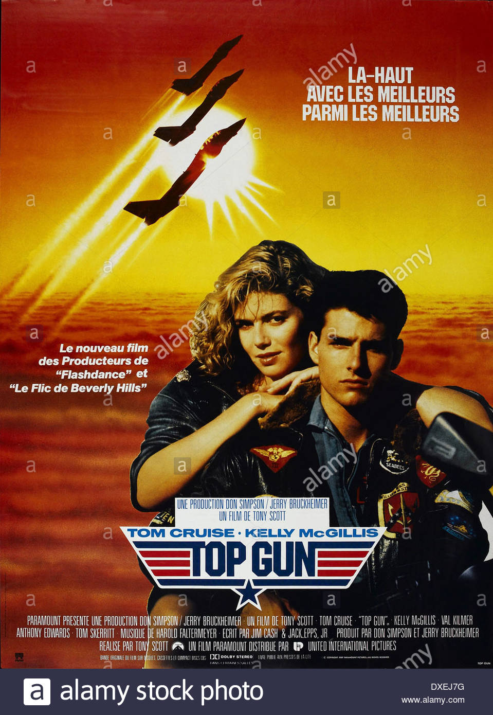 Top Gun 1986 Kelly Mcgillis High Resolution Stock Photography and ...