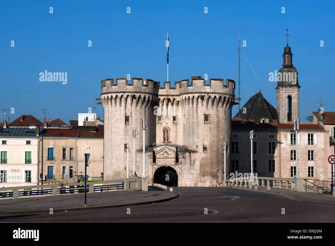 Verdun Town on the River Meuse. WW1 Battlefield site, Verdun-sur-Meuse ...