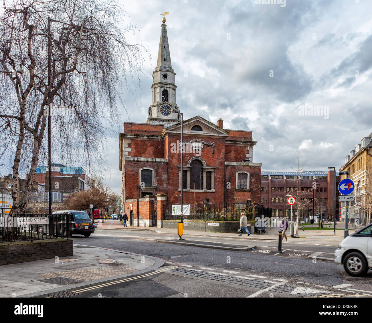 Exterior view of St George the Martyr, Church of England , Southwark ...