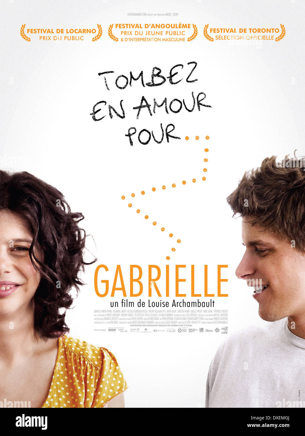 Alexandre landry gabrielle marion rivard gabrielle hi-res stock ...