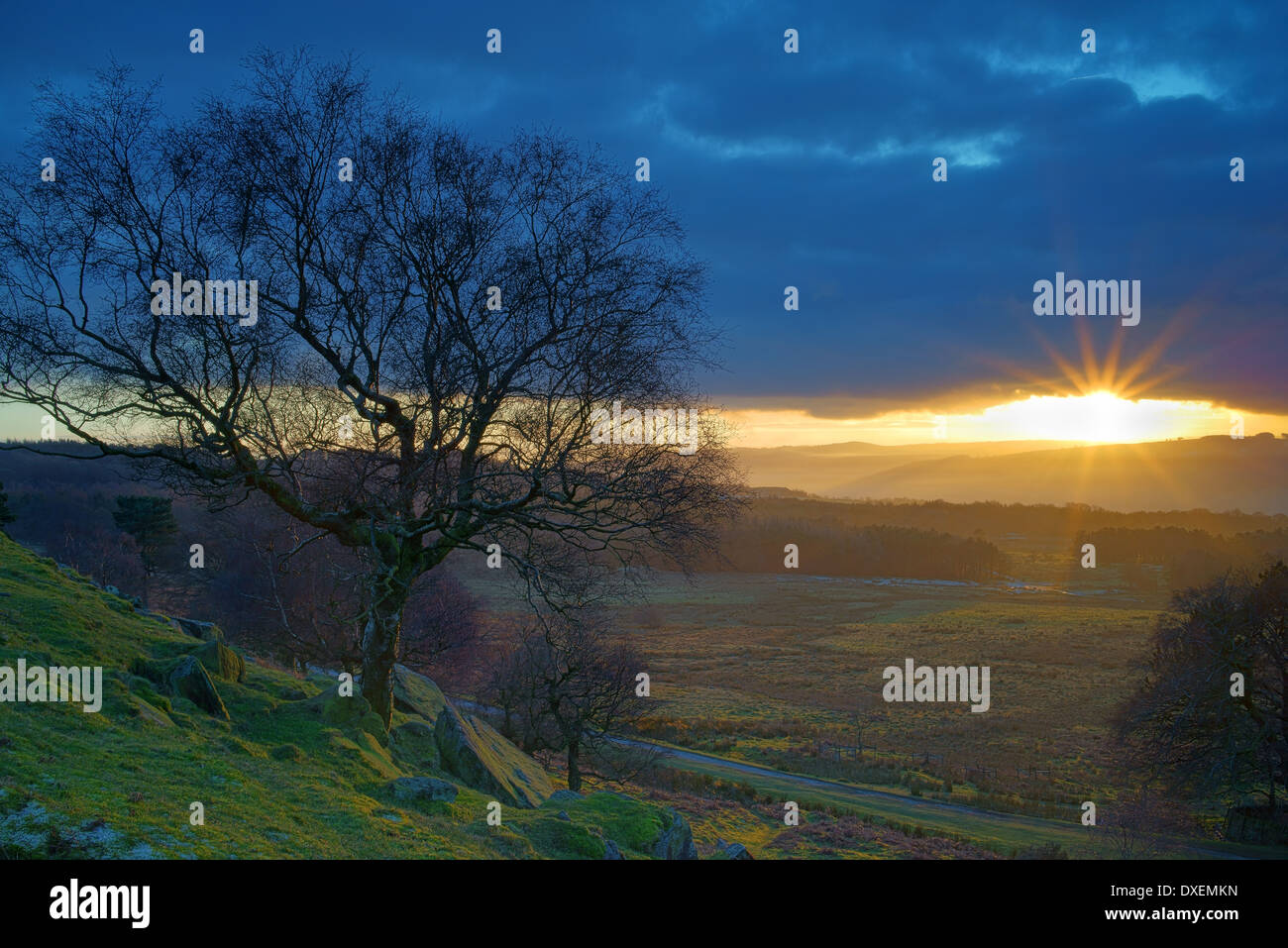 Peak district sunset hi-res stock photography and images - Alamy